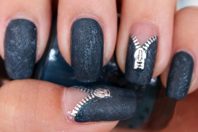 Top 25 Zipper Nail Art Designs - ALL FOR FASHION DESIGN