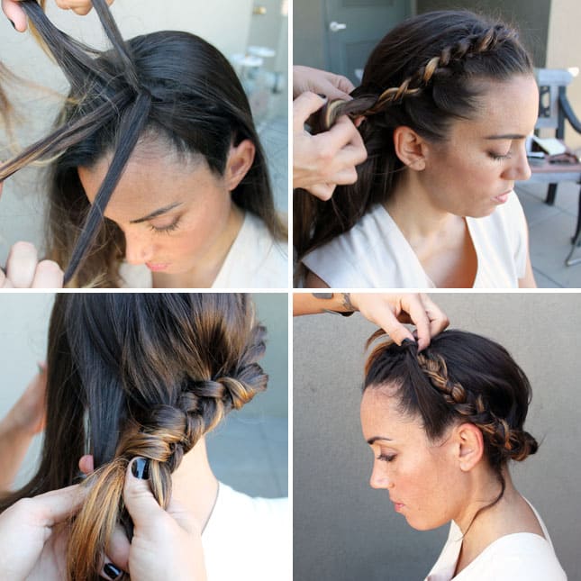 14 Pretty And Creative DIY Hairstyle Ideas - ALL FOR FASHION DESIGN