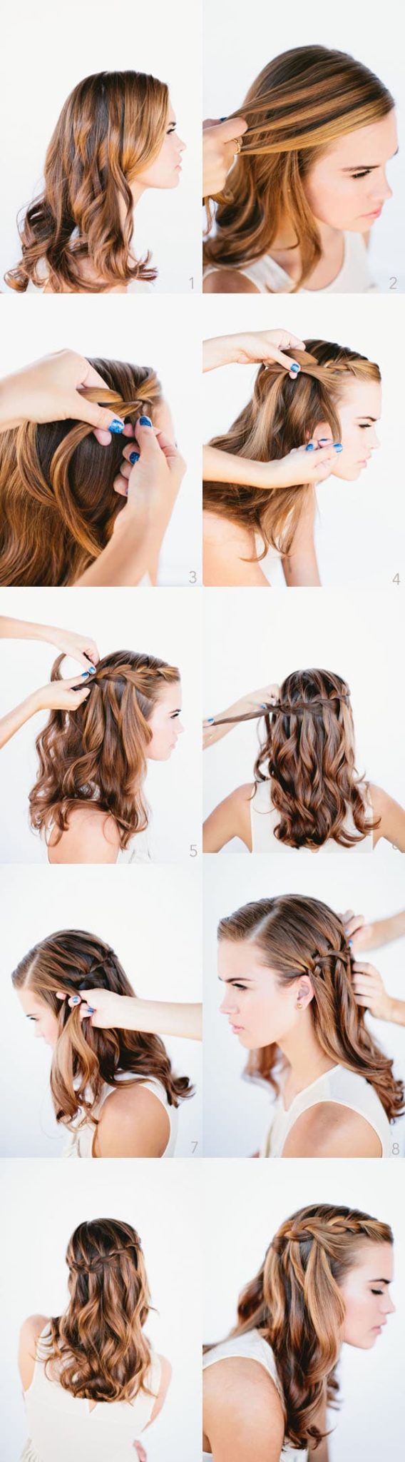 14 Pretty And Creative DIY Hairstyle Ideas - ALL FOR FASHION DESIGN