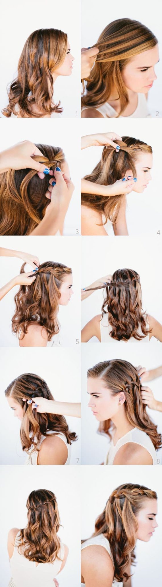 14 Pretty And Creative DIY Hairstyle Ideas - ALL FOR FASHION DESIGN
