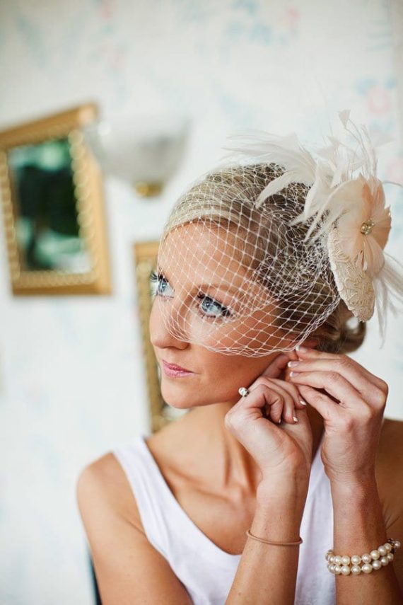 Birdcage Wedding Veil For Classic Brides - ALL FOR FASHION DESIGN