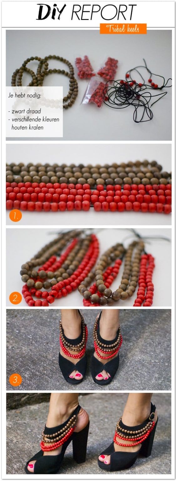 14 Fashionable DIY Heels Ideas - ALL FOR FASHION DESIGN