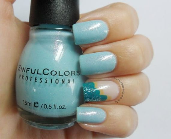 30 Nail Art Ideas With fresh Colours - ALL FOR FASHION DESIGN