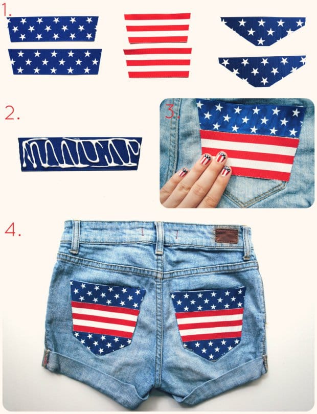 Trendy DIY Denim Shorts Makeover - ALL FOR FASHION DESIGN