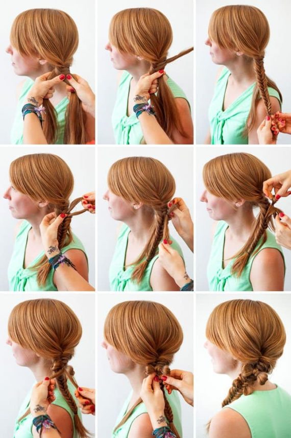 13 Stylish DIY Hairstyle Tutorials To Try - ALL FOR FASHION DESIGN