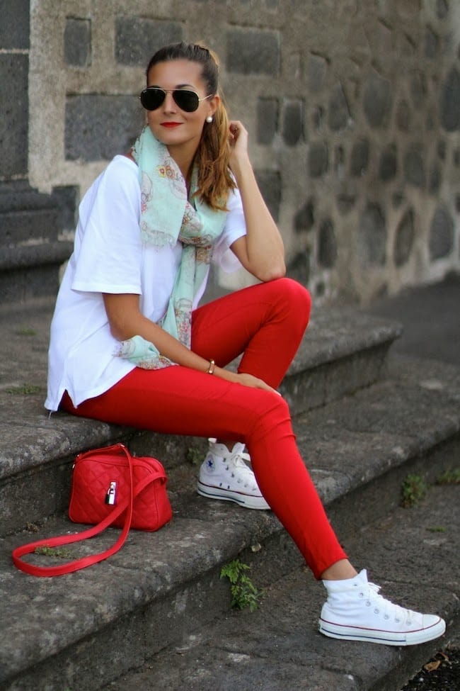 Timeless Trend - Red Pants - ALL FOR FASHION DESIGN