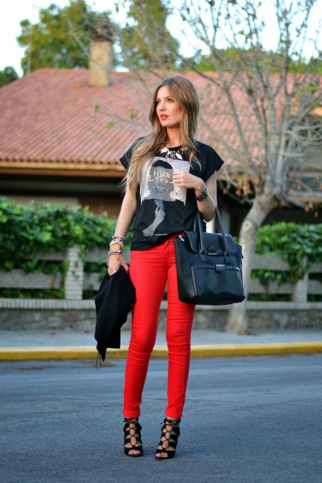 Timeless Trend - Red Pants - ALL FOR FASHION DESIGN