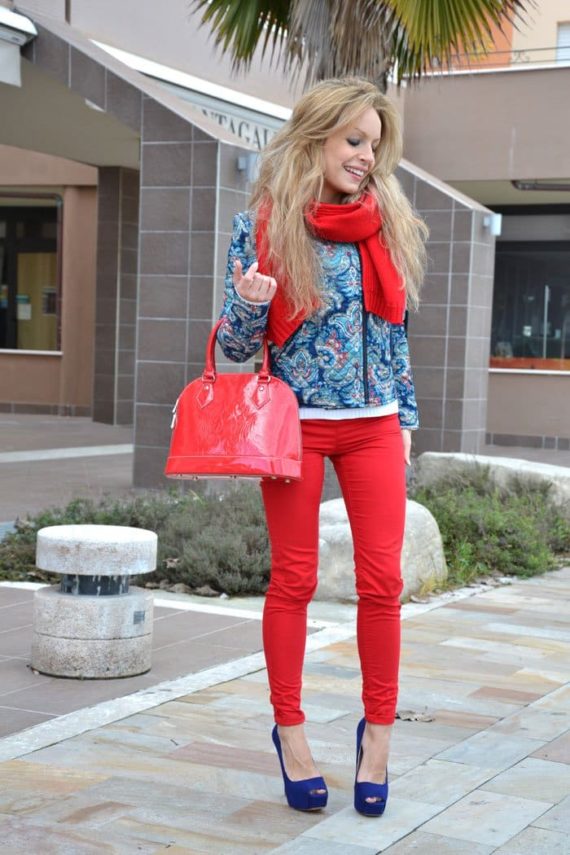 Timeless Trend - Red Pants - ALL FOR FASHION DESIGN