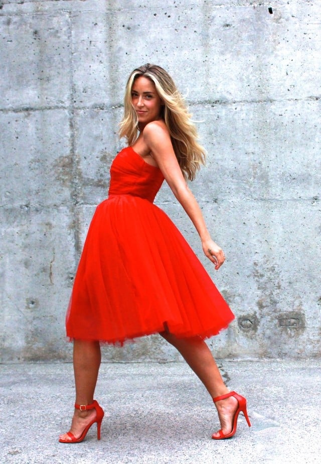 BRILLIANT RED DRESSES - ALWAYS TRENDY - ALL FOR FASHION DESIGN