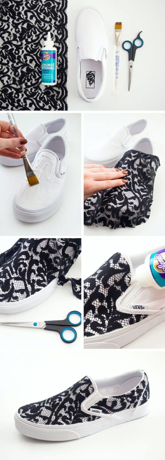 20 DIY Sneakers Makeover Ideas - ALL FOR FASHION DESIGN