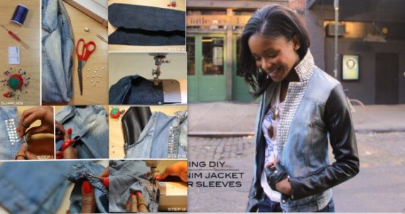 12 DIY Trendy Denim Jacket Ideas - ALL FOR FASHION DESIGN