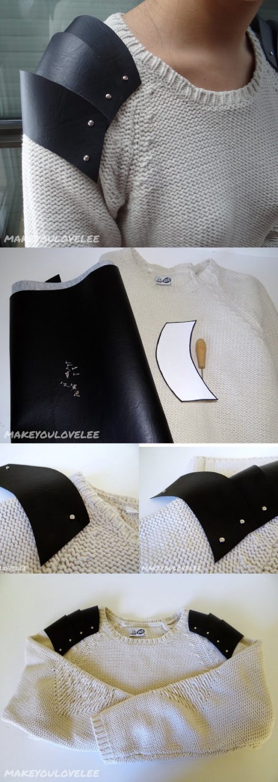 15 Amazing DIY Sweater Makeovers - ALL FOR FASHION DESIGN