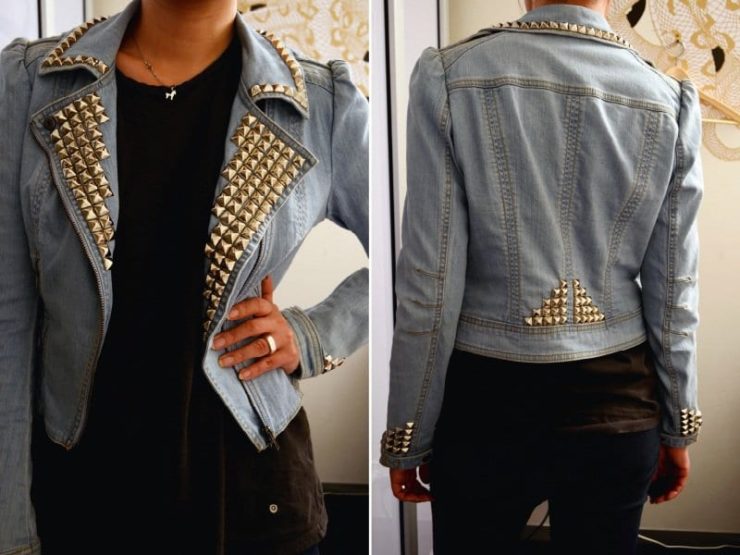 12 DIY Trendy Denim Jacket Ideas - ALL FOR FASHION DESIGN
