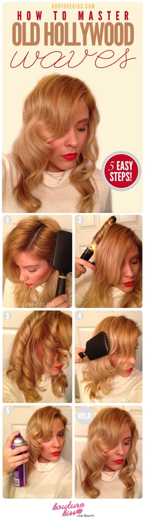 17 Easy DIY Tutorials For Glamorous and Cute Hairstyle - ALL FOR ...