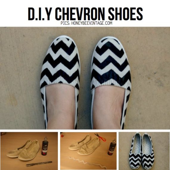 12 DIY Shoe Makeover Ideas To Copy - ALL FOR FASHION DESIGN