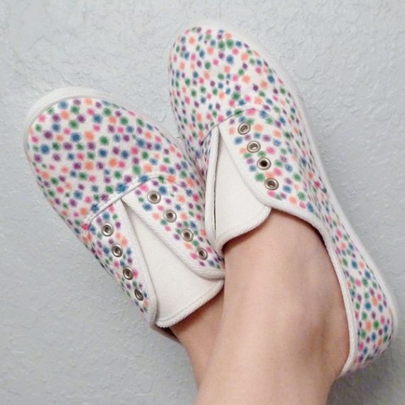12 DIY Shoe Makeover Ideas To Copy - ALL FOR FASHION DESIGN