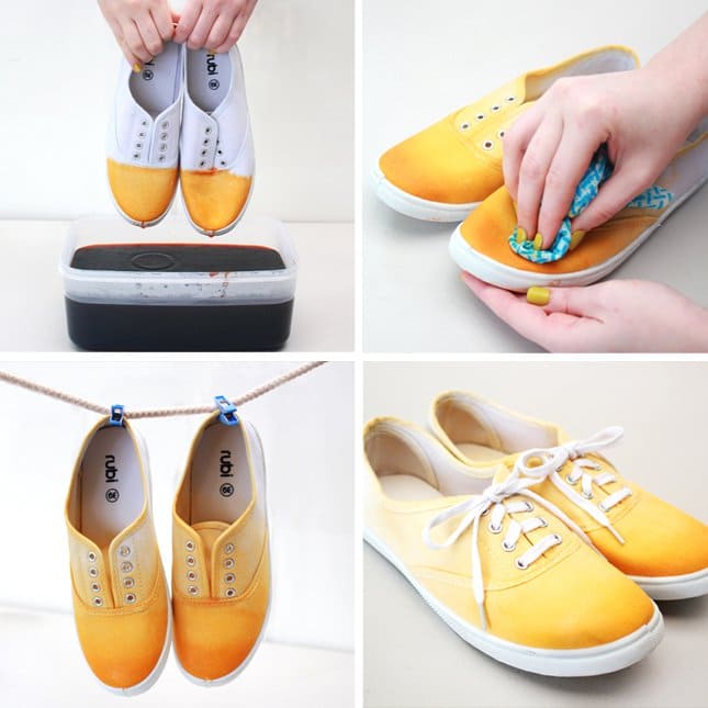 12 DIY Shoe Makeover Ideas To Copy - ALL FOR FASHION DESIGN