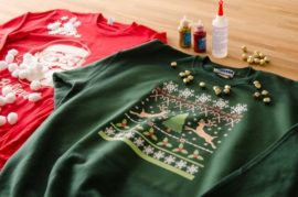 7 Cool DIY Christmas Inspired Sweater Designs - ALL FOR FASHION DESIGN