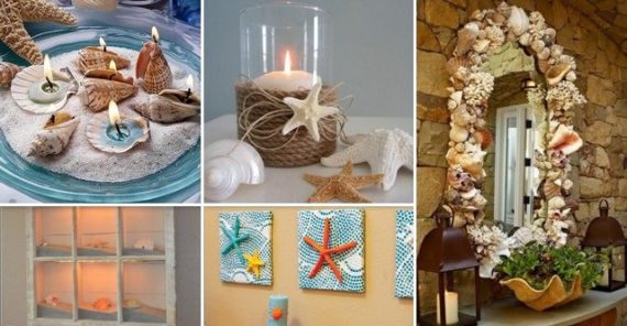 17 Unique and Fantastic DIY Decoration Ideas Using Shells - ALL FOR ...
