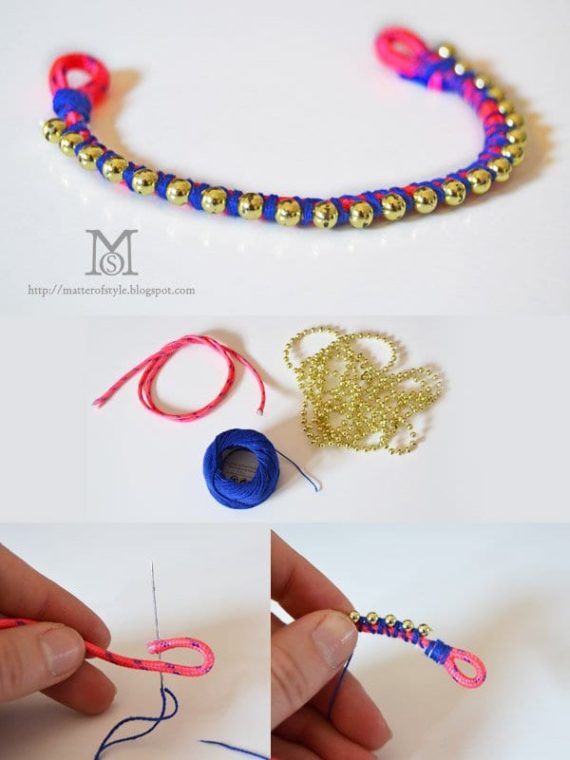 DIY Bracelet Ideas To Copy - ALL FOR FASHION DESIGN
