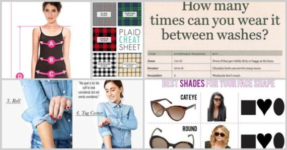 23 Useful, Life-Changing Style Charts Every Woman Needs Right Now - ALL ...