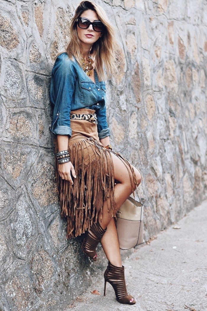13 Impressive Ways How To Wear Fringe – Top Fashion Trend for Fall 2015 ...