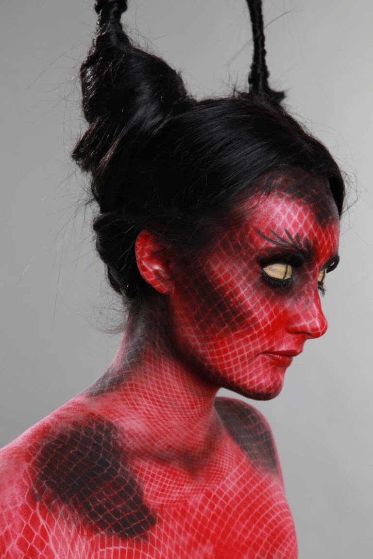14 Jaw Dropping Scary Face Ideas For Halloween - ALL FOR FASHION DESIGN