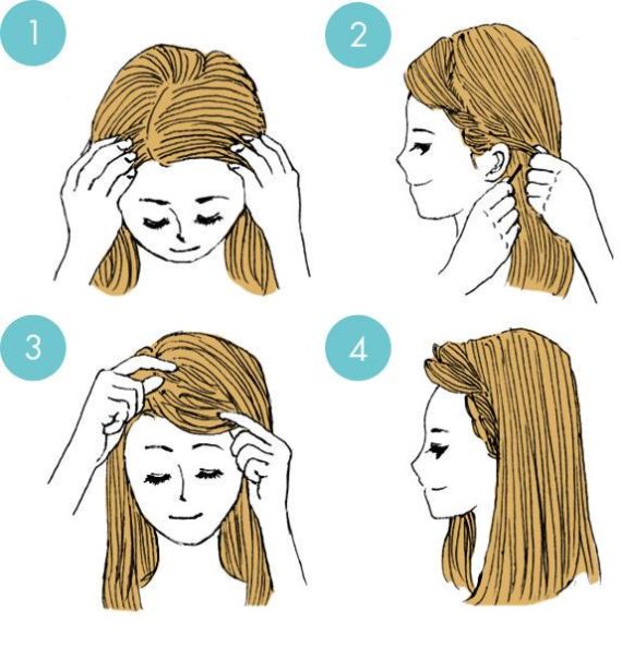 25 Absolutely Simple DIY Tips How To Style Your Hair In 3 Minutes - ALL ...