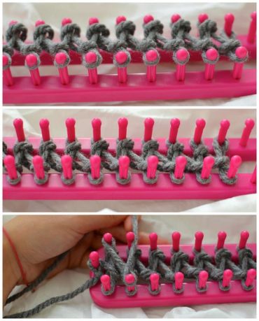 The Most Amazing Tutorial: How To Use A Knitting Loom To Make An ...