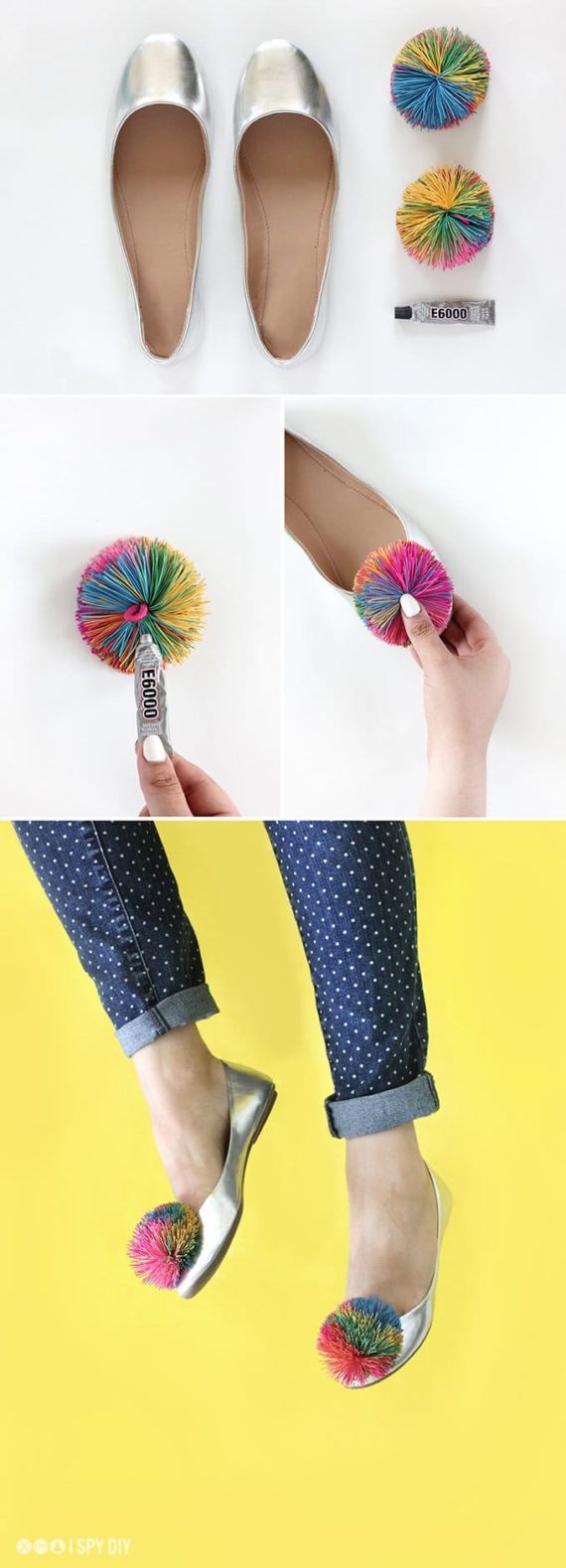 9 Amazing and Fabulous DIY Shoes Makeover Hacks - ALL FOR FASHION DESIGN