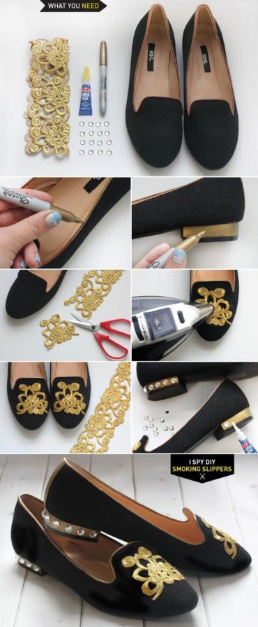 9 Amazing and Fabulous DIY Shoes Makeover Hacks - ALL FOR FASHION DESIGN