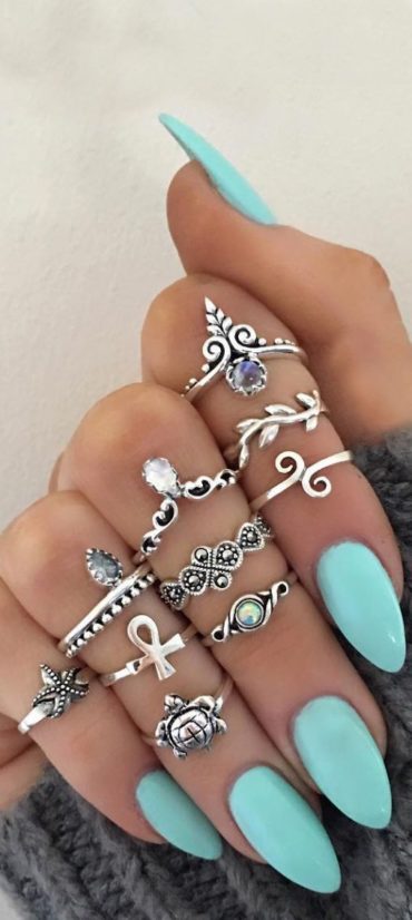 How To Combine Rings For Best Boho Look - ALL FOR FASHION DESIGN