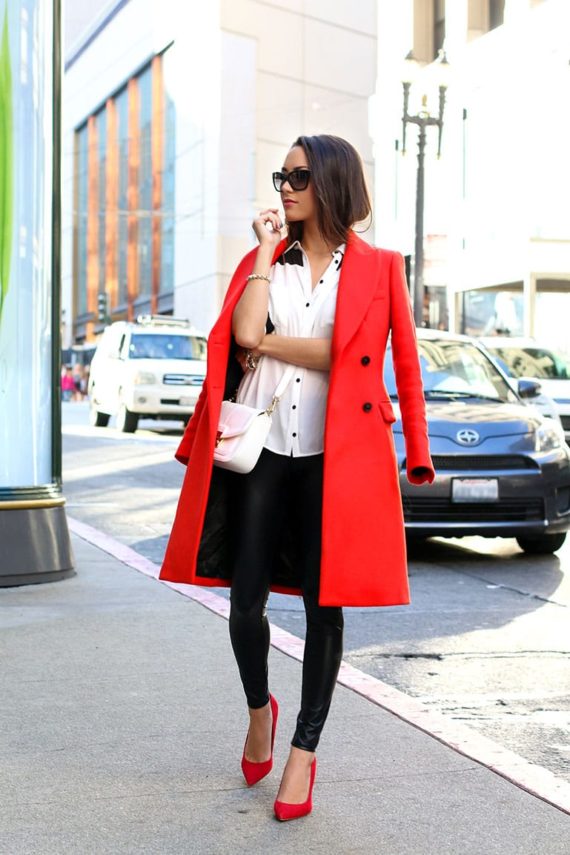 Romantic Red Colored Outfit,For The Valentine’s Day - ALL FOR FASHION ...