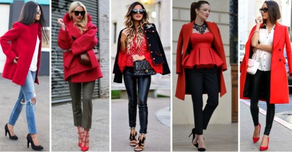 Romantic Red Colored Outfit,For The Valentine’s Day - ALL FOR FASHION ...