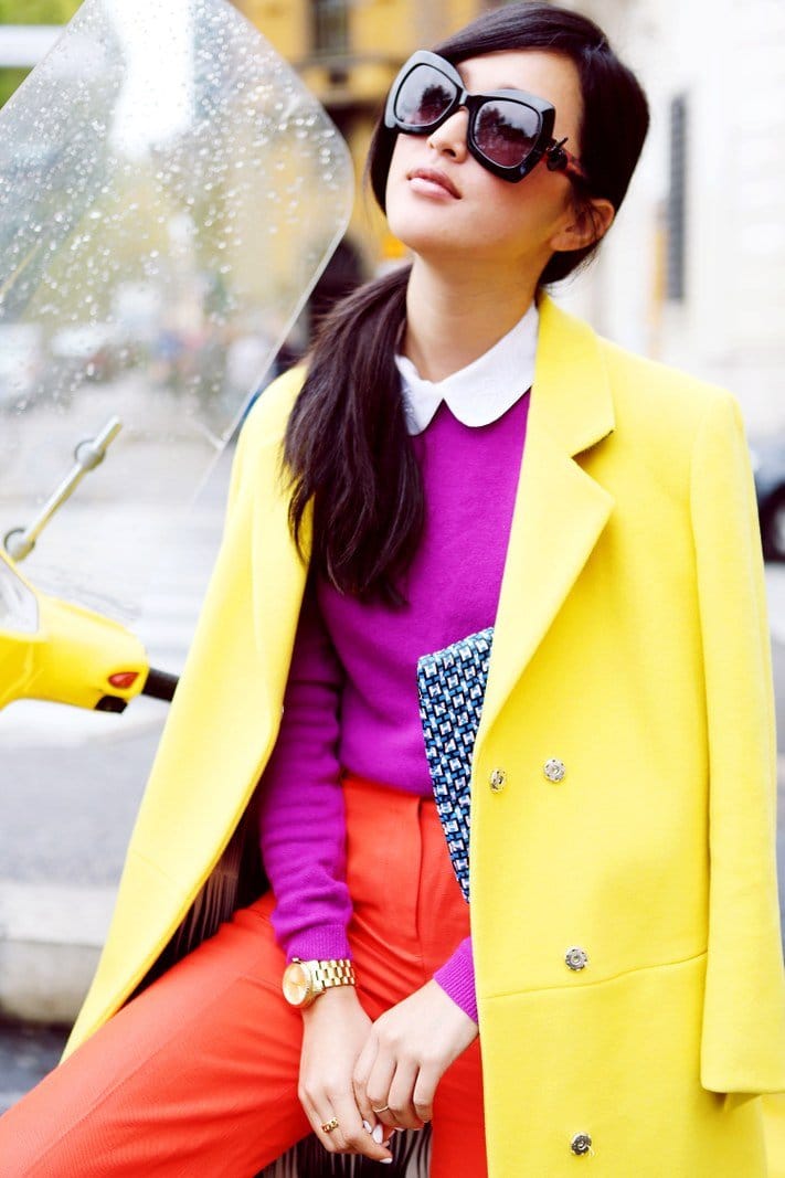 Color Blocking Outfits For An Eye Catching Look This Spring - ALL FOR ...