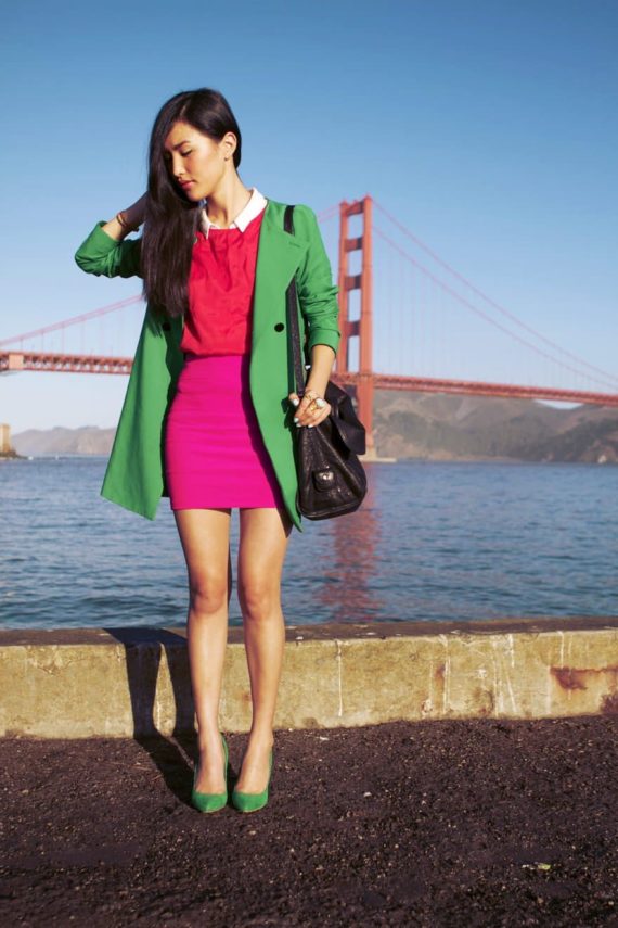 Color Blocking Outfits For An Eye Catching Look This Spring - ALL FOR ...