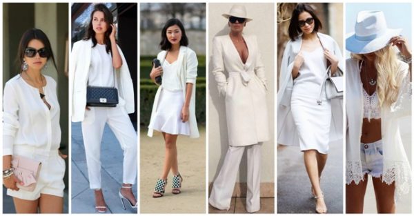 How To Wear All White Outfits And Look Stunning - ALL FOR FASHION DESIGN