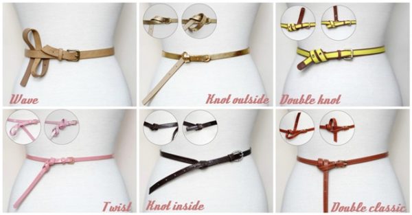 Creative Way To Tie A Belt That Will Make You Look Amazing - ALL FOR ...
