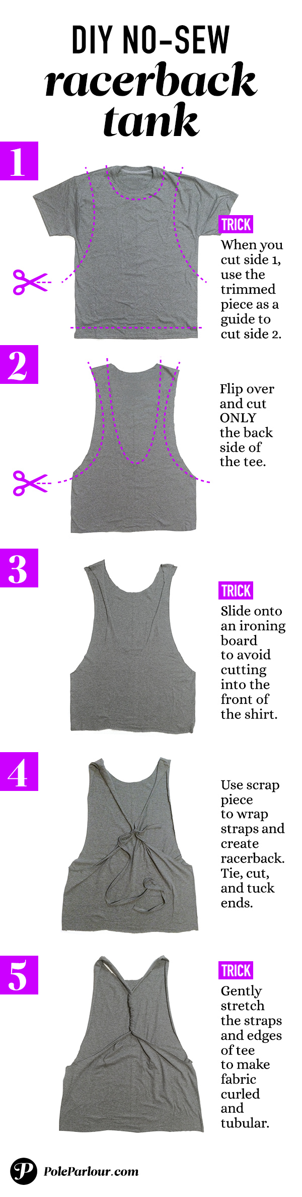 Creative DIY Tutorials To Turn On Your Old T-shirt Into A Modern Summer ...