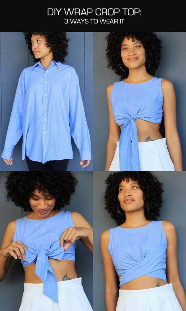 Creative DIY Tutorials To Turn On Your Old T shirt Into A Modern Summer Creative DIY Tutorials To Turn On Your Old T shirt Into A Modern Summer