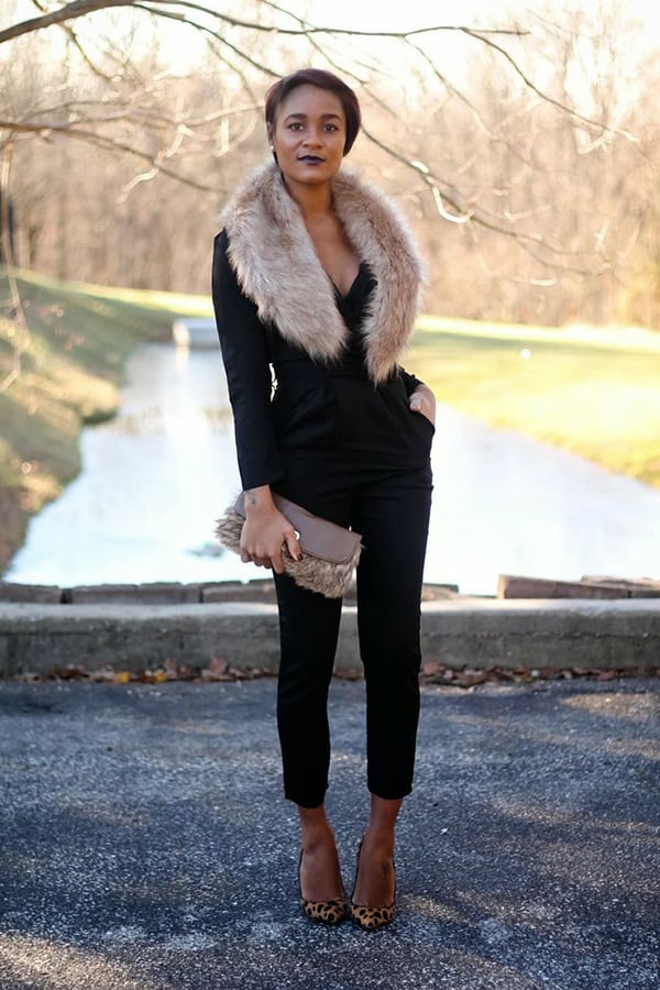 The Best Ways To Style Faux Fur Scarf In Your Winter Outfit - ALL FOR ...