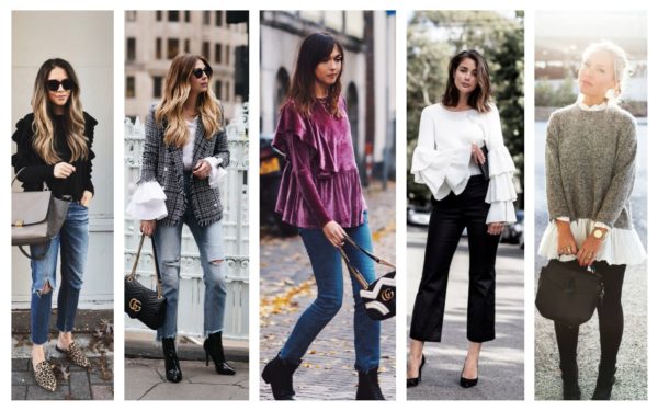 How To Style Ruffles When The Temperatures Drop - ALL FOR FASHION DESIGN