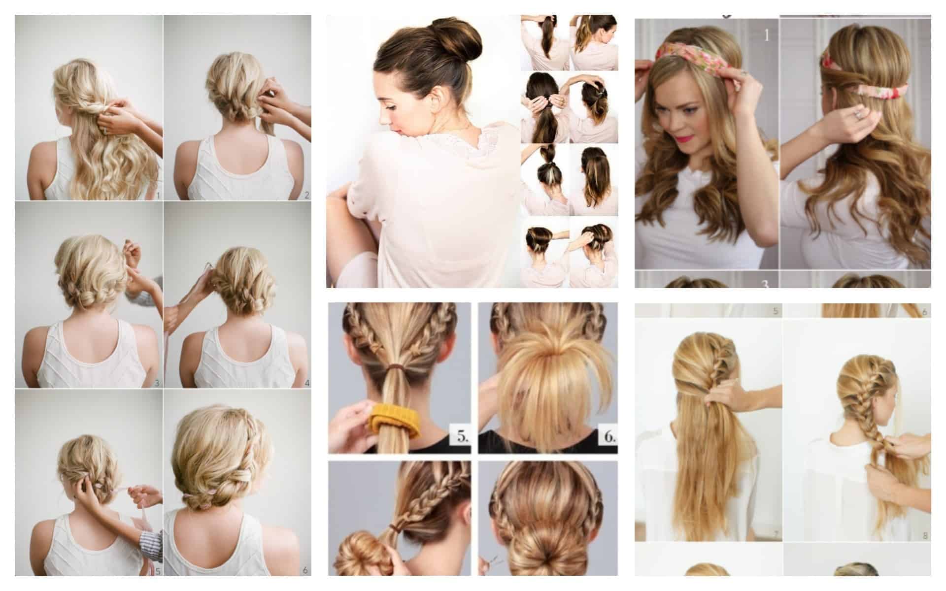 Quick And Easy Hairstyle Tutorials For The Times You Are Too Busy To ...