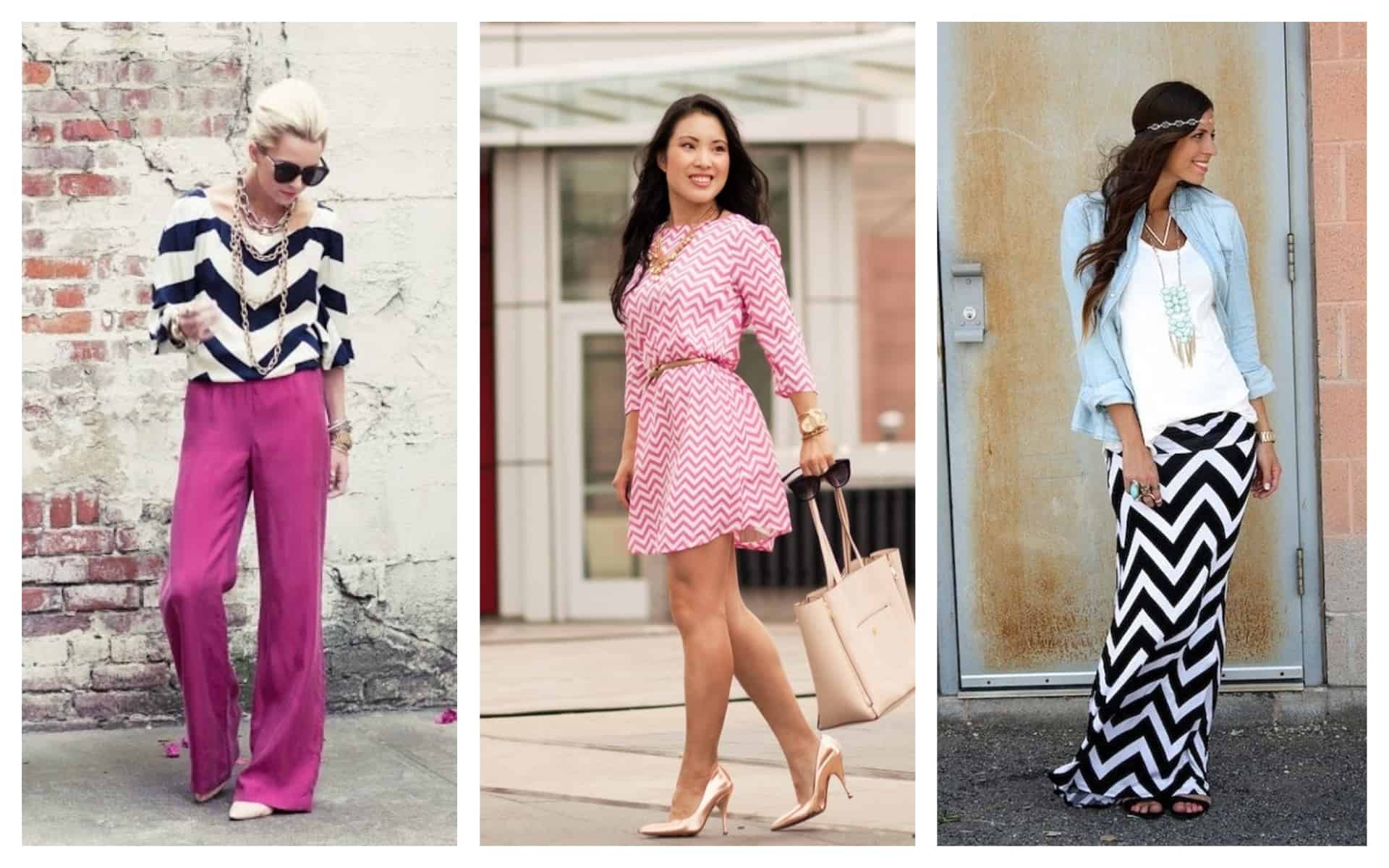 How To Wear The Chevron Print This Spring And Summer In Fantastic Ways ...