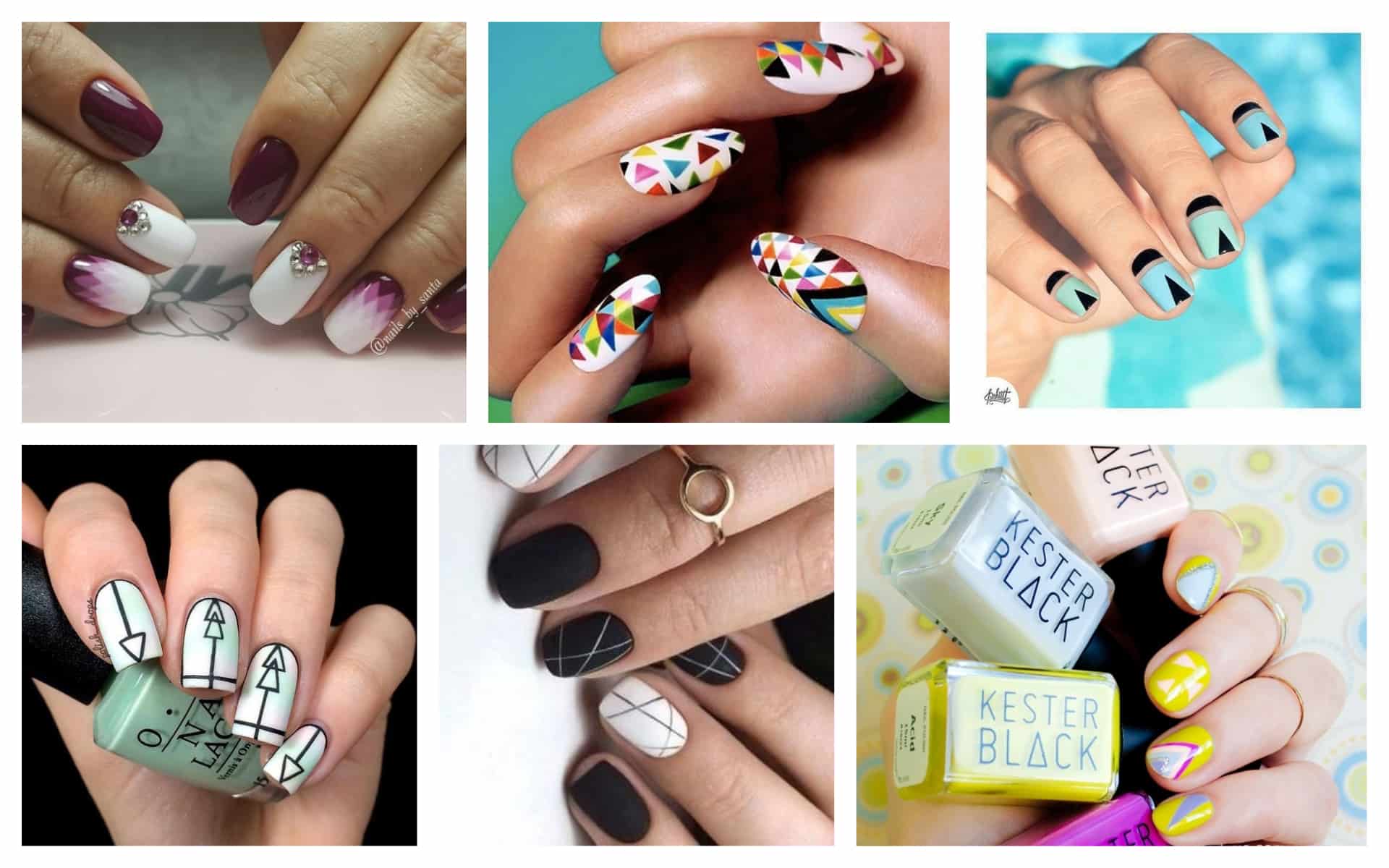 Dramatic Geometric Manicures That Will Add A Dose Of Sophistication To ...