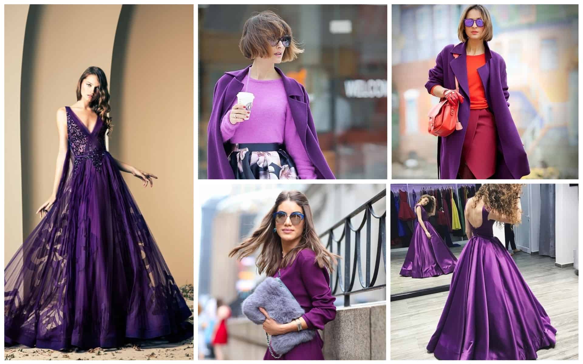 Stylish Ways To Wear The Ultra Violet Color Of The Year 2018 By Pantone ...