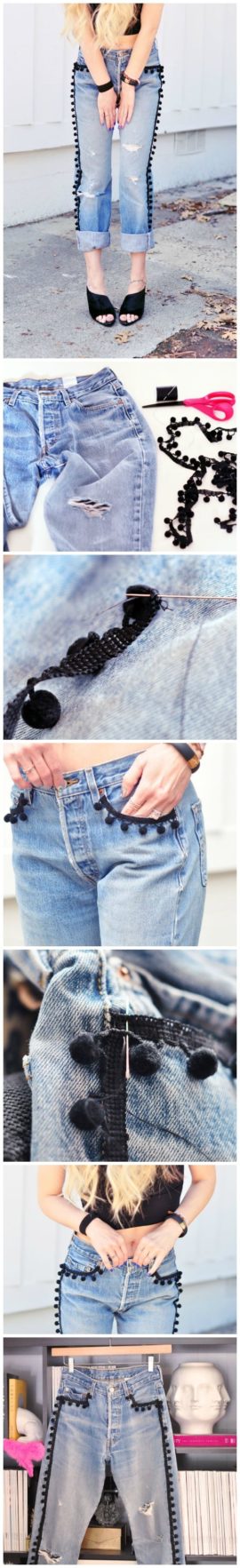 Awesome DIY Jeans Transformations That Will Give Them A Fresh Look ...