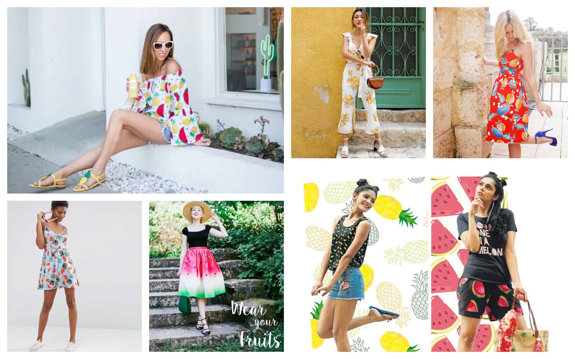 Fruit Print Street Style Outfits That Will Add Freshness To Your Look ...