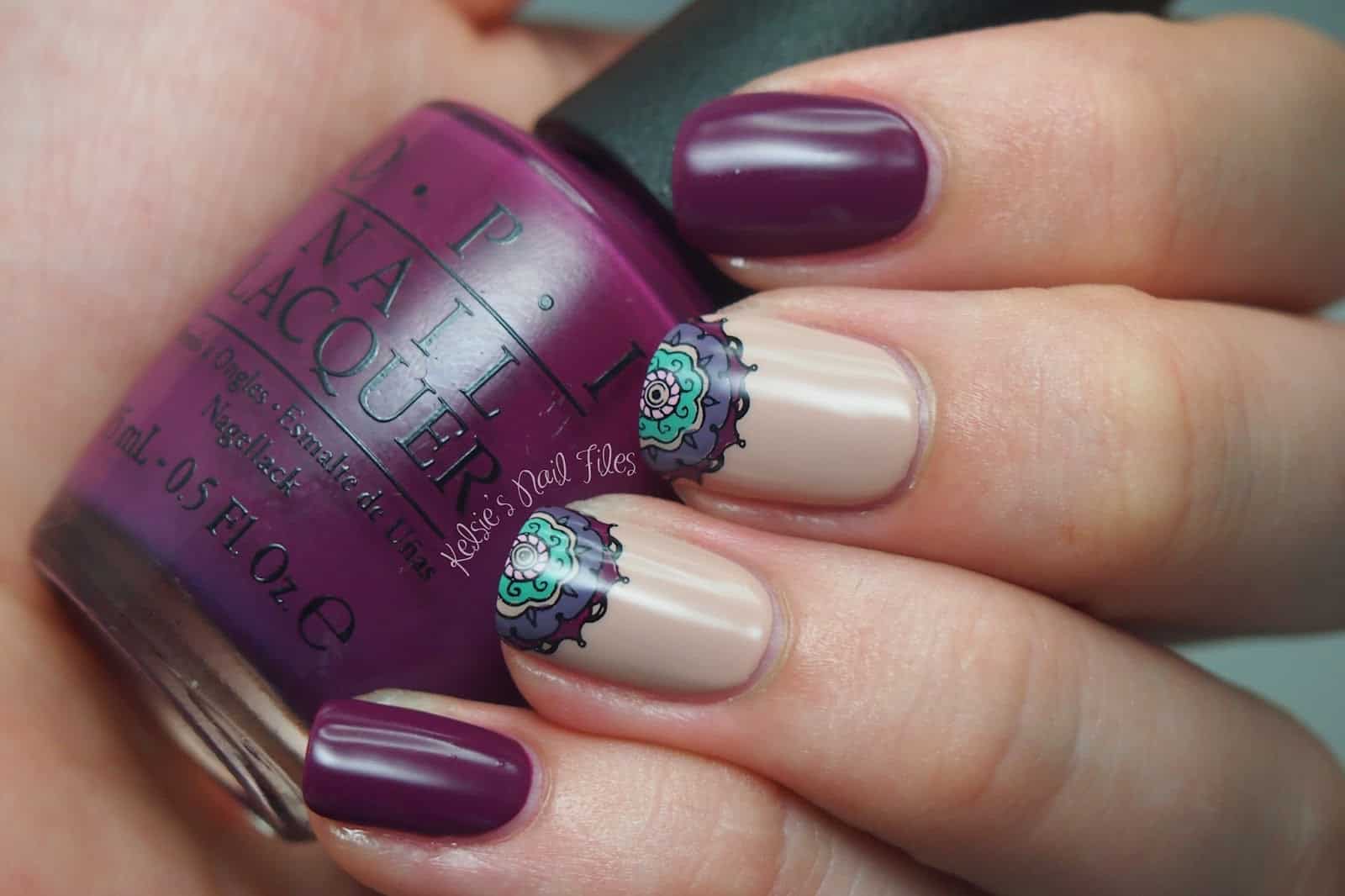 The Calming Beauty Of Mandala Nails - ALL FOR FASHION DESIGN