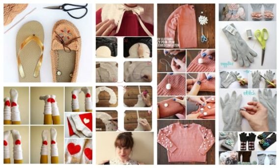 DIY Fancy Winter Accessories In Less Than 10 Minutes - ALL FOR FASHION ...